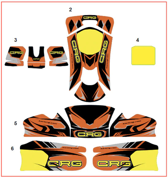 CRG Mini Complete Sticker Kit MK 20/27