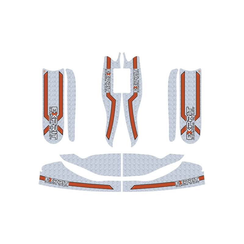 EXPRIT KART Complete M10 Sticker Set 2022