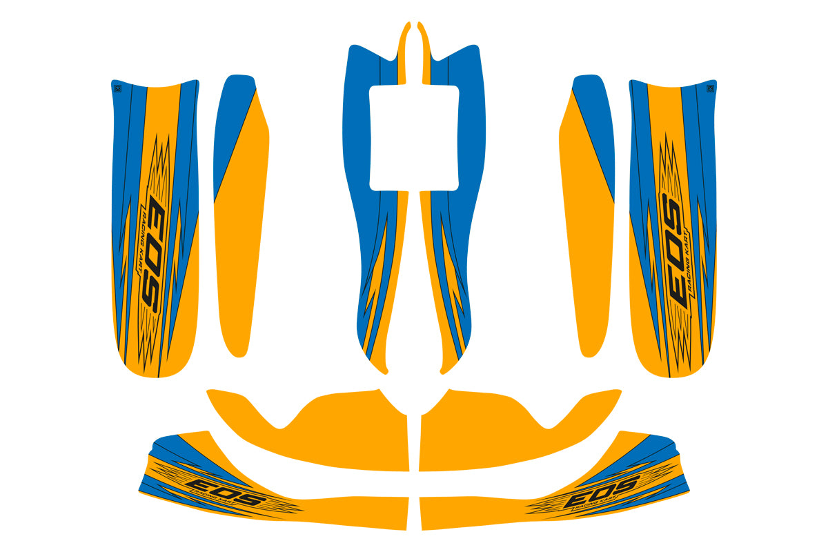 Eos go kart Sticker kit