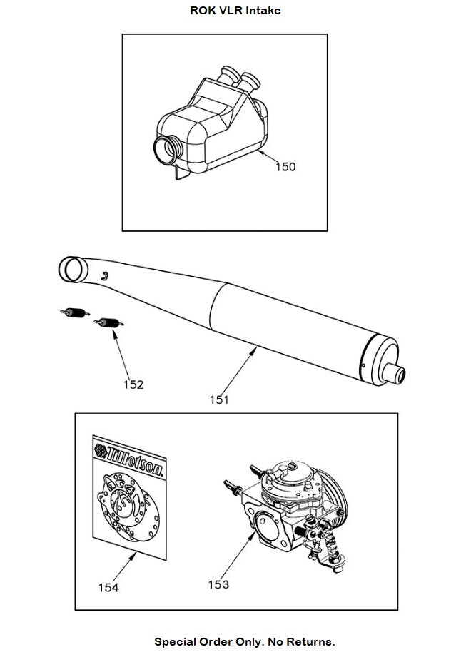 ROK VLR Intake and Exhaust