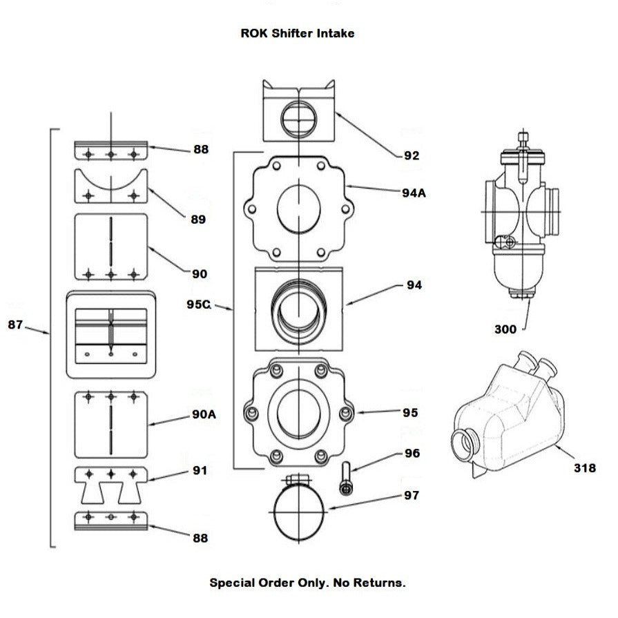 ROK Shifter Intake