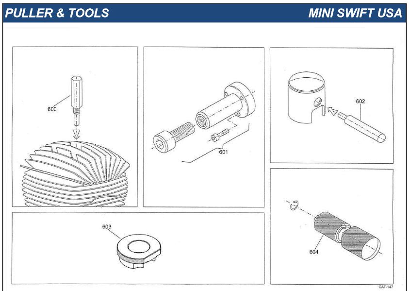 MINI SWIFT PULLER & TOOLS